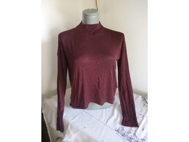 FB sister bordo crop dzemper XS/S