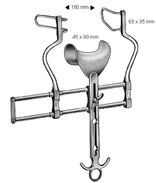 Retraktor abdominalni, Balfour