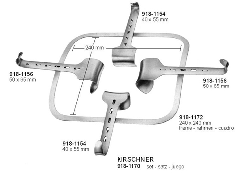 Retraktor Kirschner