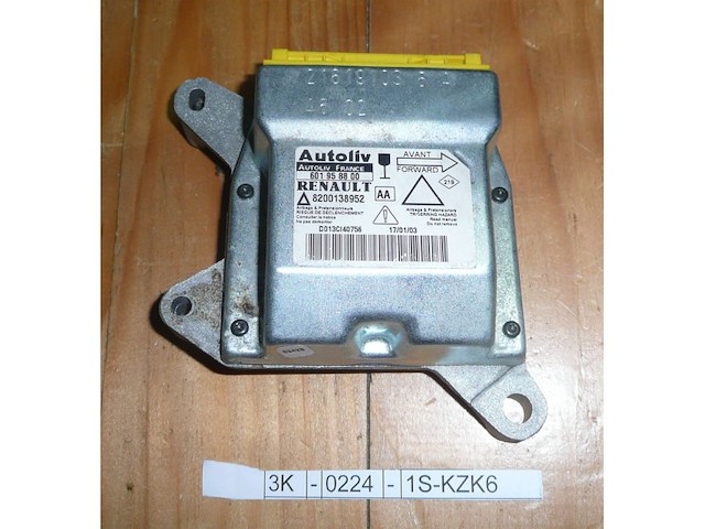 Renault 8200138952 Laguna 2  centrala za Airbag Control