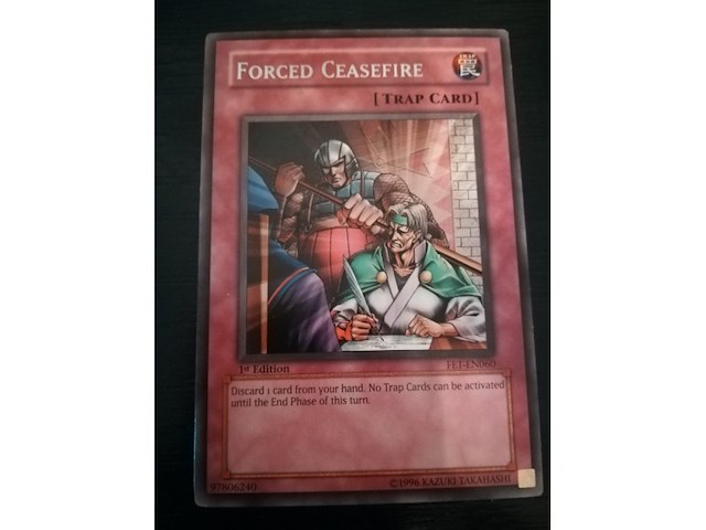 Yu-GI-OH!- Forced Ceasefire (Rare)