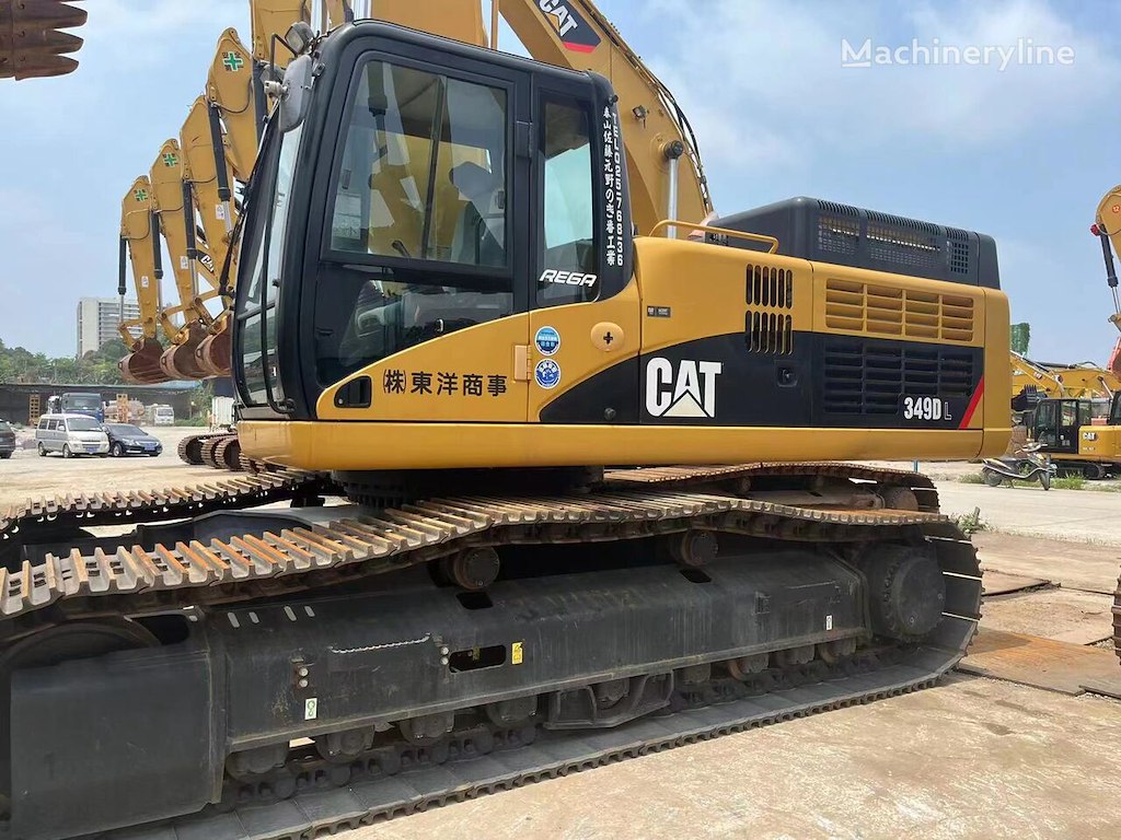 Caterpillar 349DL bager guseničar