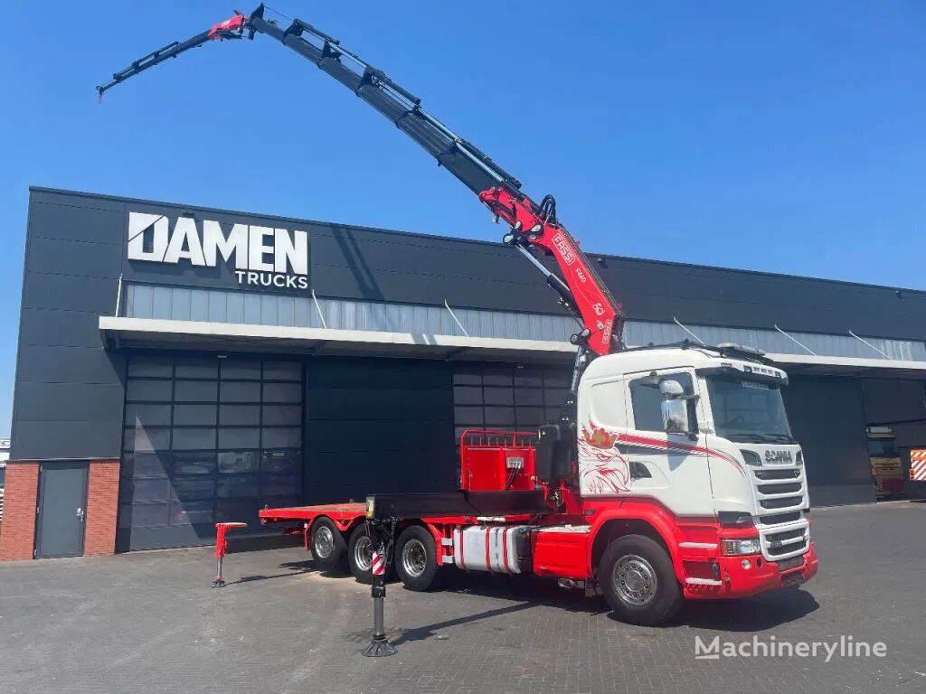 Scania R 520 LB 8x4 V8 Euro 6 FASSI F 660 RA.2.26 + JIB pokretna dizalica