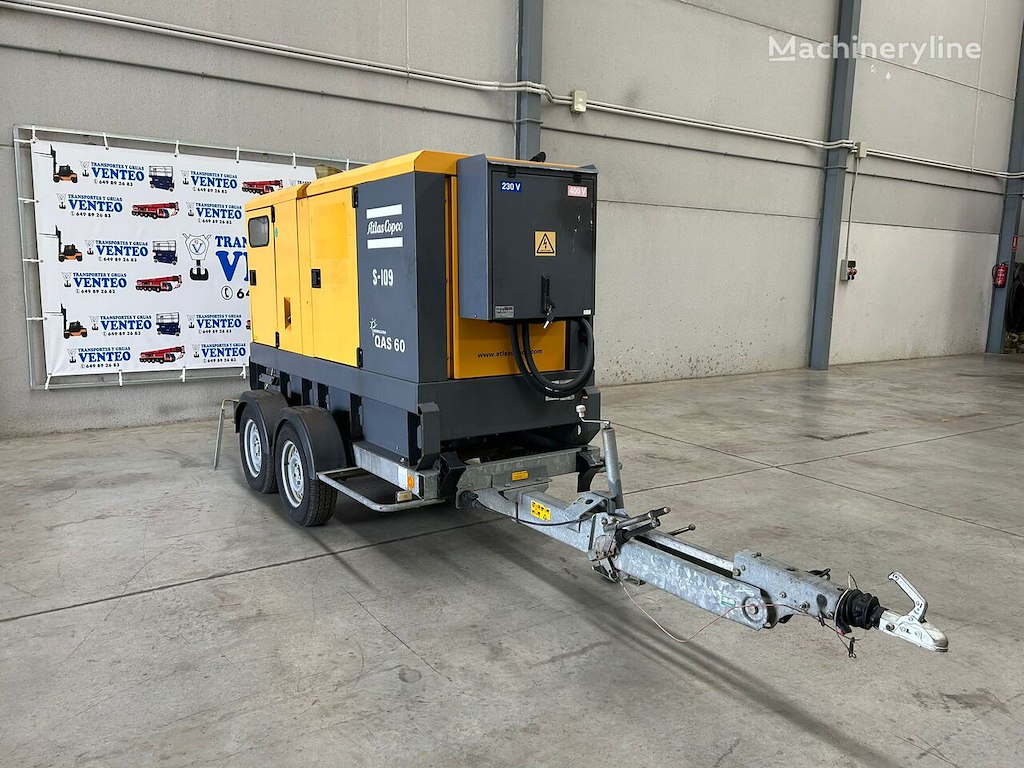 Atlas Copco QAS 60 diesel generator