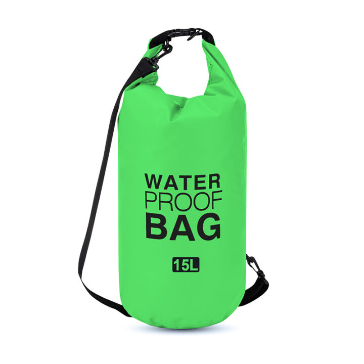 VODOOTPORNA TORBA DRY BAG 15L ZELENA