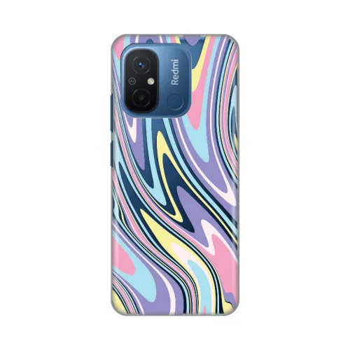 Silikonska futrola - maska print Skin za Xiaomi Redmi 12C Liquid Dream