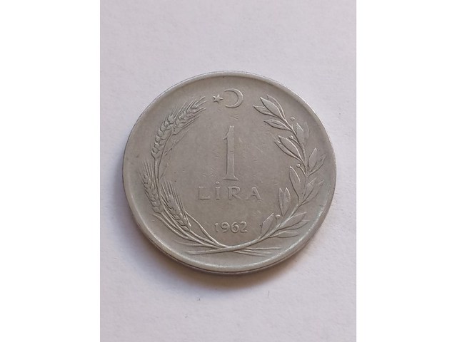 1 Lira 1962.g - Turska -