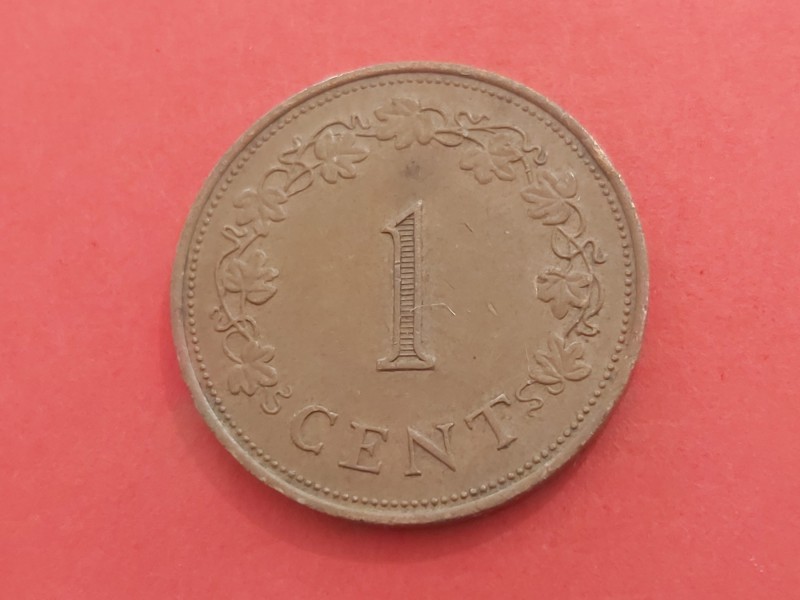 Malta - 1 cent 1977 god