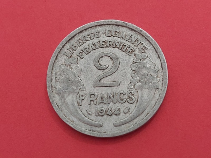 Francuska - 2 francs 1944 god