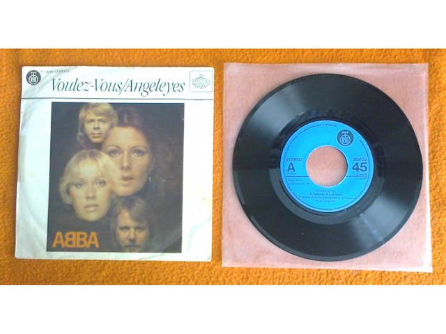 ABBA - Voulez-Vous (singl - beli label) licenca
