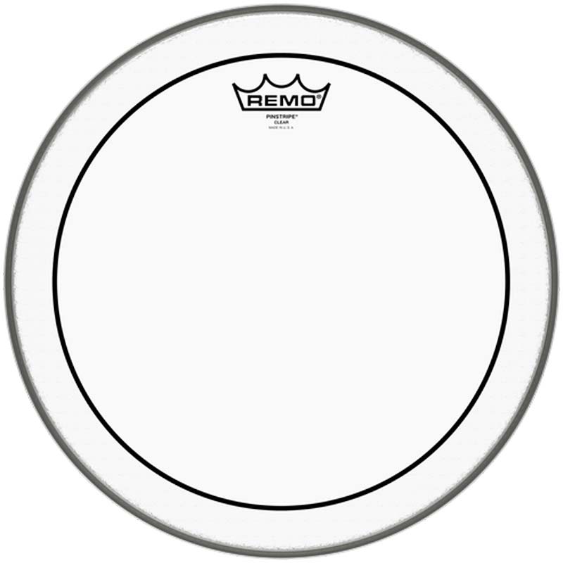 Remo 14″ Pinstripe Clear