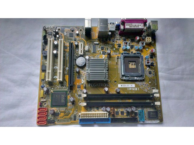 Pegatron IP31+Core 2 Duo E6750,Socket 775