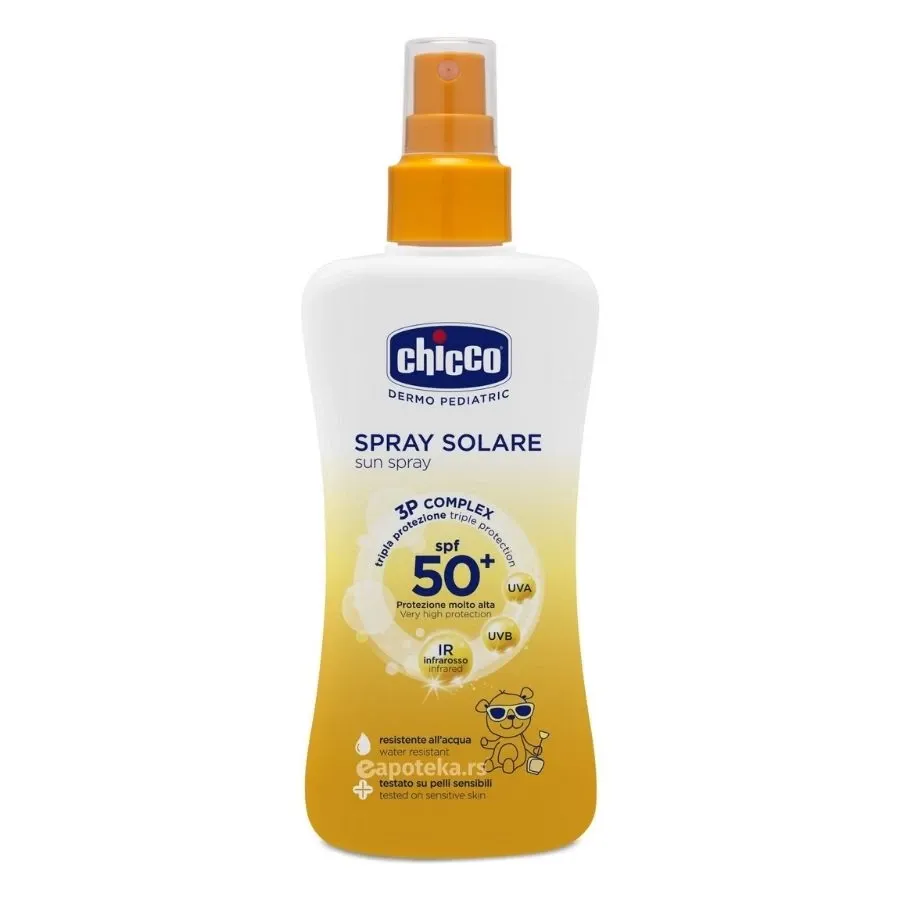 Chicco Sprej Za Sunce Solare 50+ 150ml