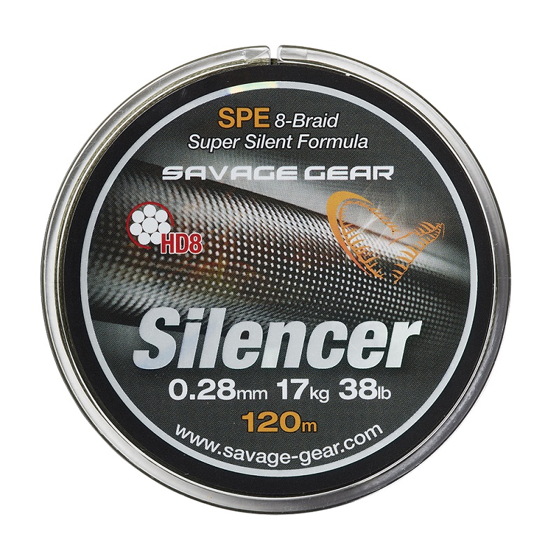 STRUNA SG HD8 SILENCER 8-BRAID 120M 0.09MM