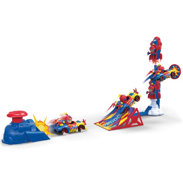 T-RACERS S PLAYSET ROCKET LAUNCH