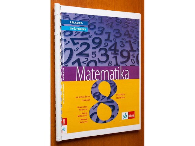 KLETT Matematika 8 feladatgyűjtemény, Branislav Popović