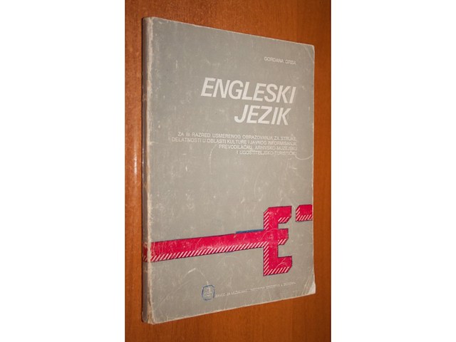 Engleski jezik III, Gordana Grba