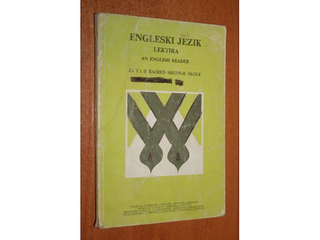 Engleski jezik lektira An English Reader I i II