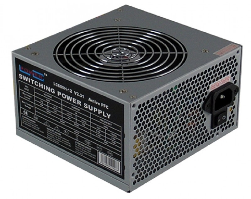 LC Power Napajanje 600W LC600H-12 V2.31 12cm Fan