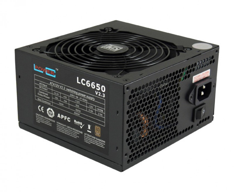 Napajanje 650W LC Power LC6650 V2.3 80 Plus BRONZE