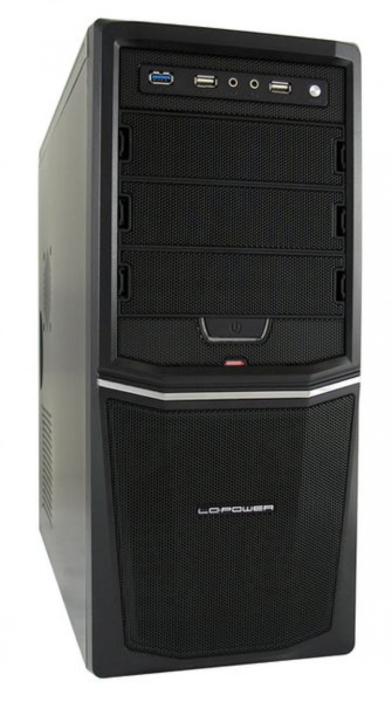 TOWER LC Power Pro-Line PRO-924B 420W-12 USB3.0 Black