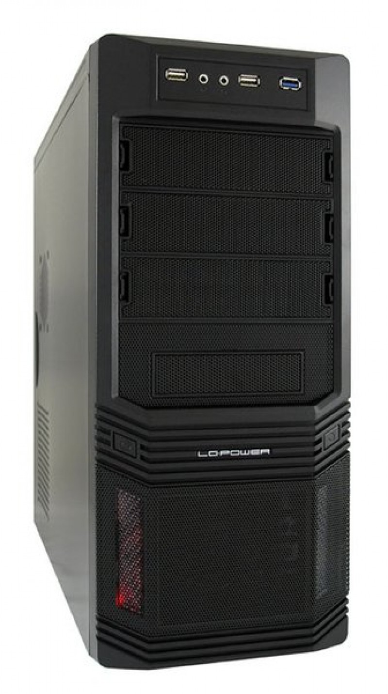 LC Power TOWER Pro-Line PRO-925B 600W-12 USB3.0 Black