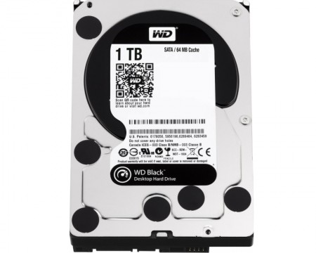 WD 1TB 3.5'' SATA III 64MB 7.200rpm WD1003FZEX Black