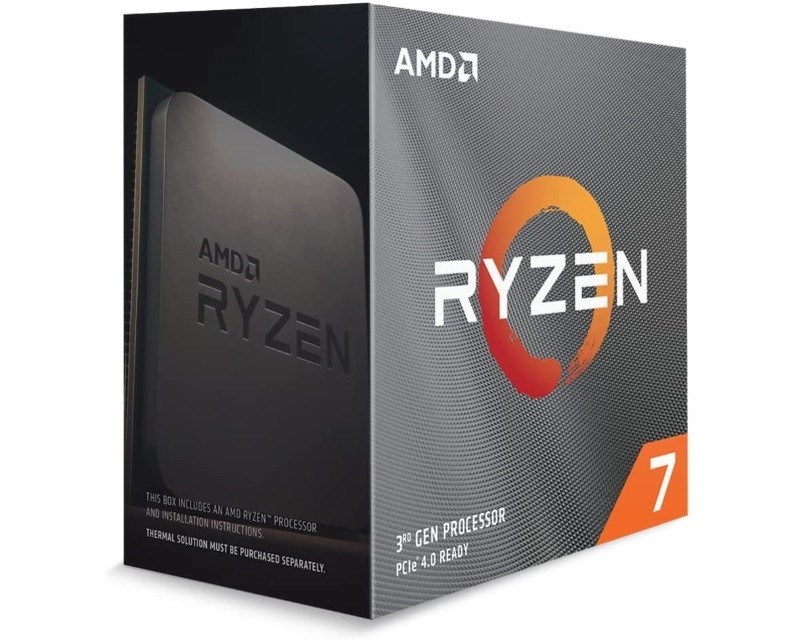 AMD CPU Desktop Ryzen 7 8C 16T 5700X (3.4 4.6GHz Boost,36MB,65W,AM4) Box ( 100-100000926WOF )