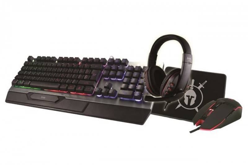 SET MS ELITE C500 4u1, tastatura, miš, slušalice, podloga