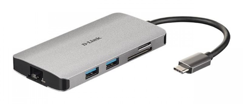 DLink Hub 8-in-1 USB-C DUB-M810