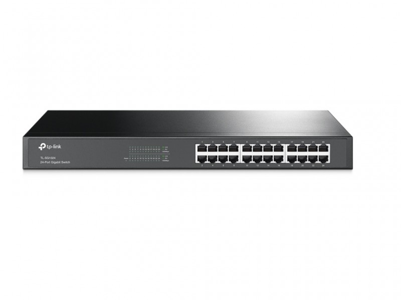 Switch TP-LINK TL-SG1024 Gigabit/24x RJ45/10/100/1000Mbps//Rackmount metalno kuciste (TL-SG1024)