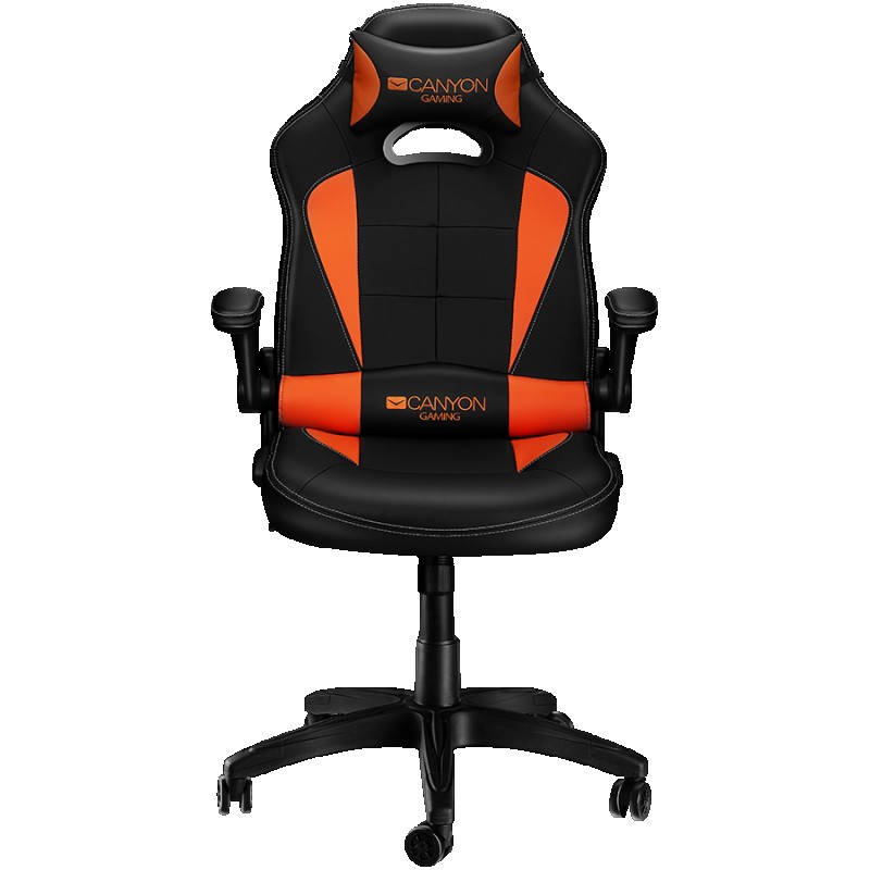 Gaming chair, PU leather, Original and Reprocess foam, Wood Frame, Butterfly mechanism, up and down armrest, Class 4 gas lift, Nylon 5 Star