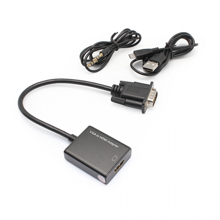 ADAP VGA+USB+AUDIO na HDMI