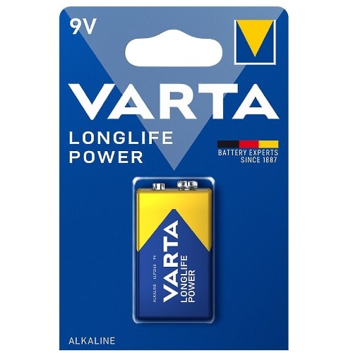 Varta 9v 6LR61 alkalna baterija Longlife Power