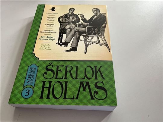 Šerlok Holms Ser Artur Konan Dojl Sabrani romani 3