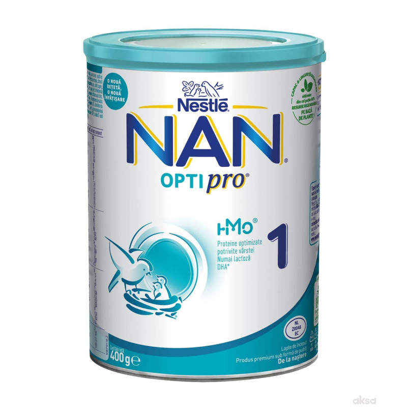 Nan Optipro 1 mleko 0-6m 400g