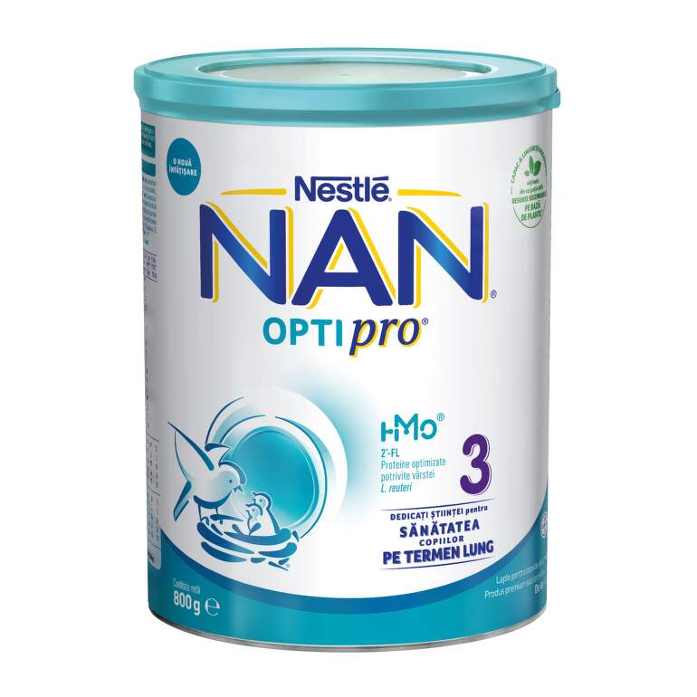 Nan Optipro 3 mleko 12+m 800g