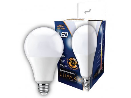 LUMAX LED sijalica E27 – 18W 6500