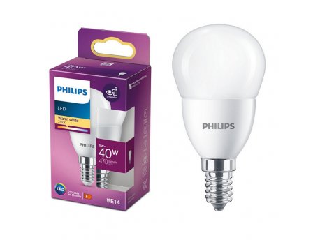 PHILIPS LED sijalica 5.5W(40W) P45 E14 WW FR ND 1PF/10,17940