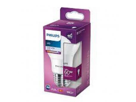 PHILIPS LED sijalica 8W(60W) A60 E27 CW FR ND 1PF/10, 18358