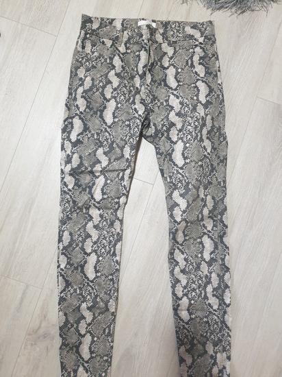 Farmerke snake print