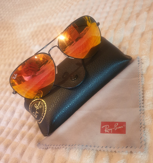 Ray ban Aviator Orange RB3025