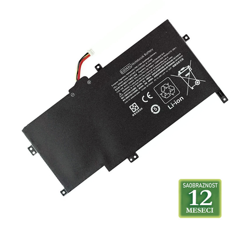 Baterija EG04XL za laptop HP Envy Sleekbook 6-1000 14.8 V / 4050mAh / 60Wh