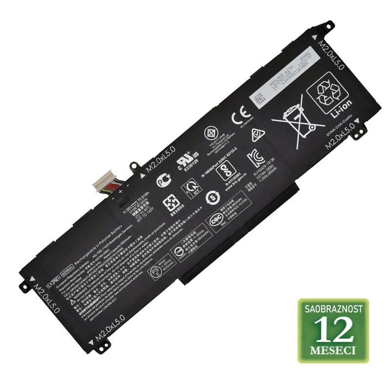 Baterija SD06XL za laptop HP Omen 15 11.55 V / 6139mAh / 70.9Wh