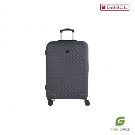 Gabol kofer srednji proširivi Journey ABS sive boje