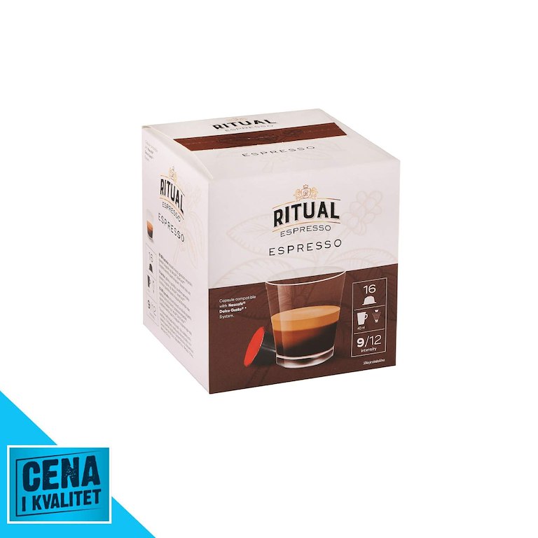 Ritual kapsule dg espresso 16/1 ritual
