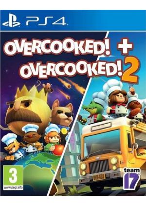 PS4 OVERCOOKED + OVERCOOKED 2 DOUBLE PACK - KORIŠĆENO