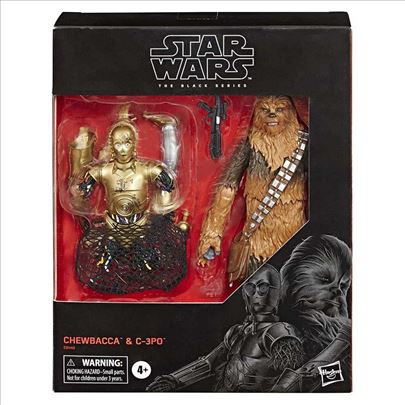 Star Wars Black Series Chewbacca & C-3PO 15cm