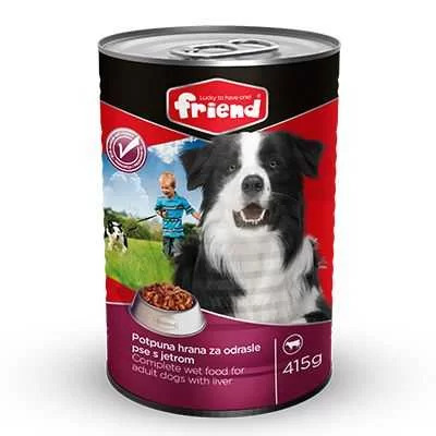 Friend Dog jetra konzerva 1240g