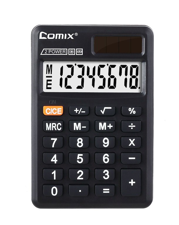 Comix, Dual Power, kalkulator, sivi